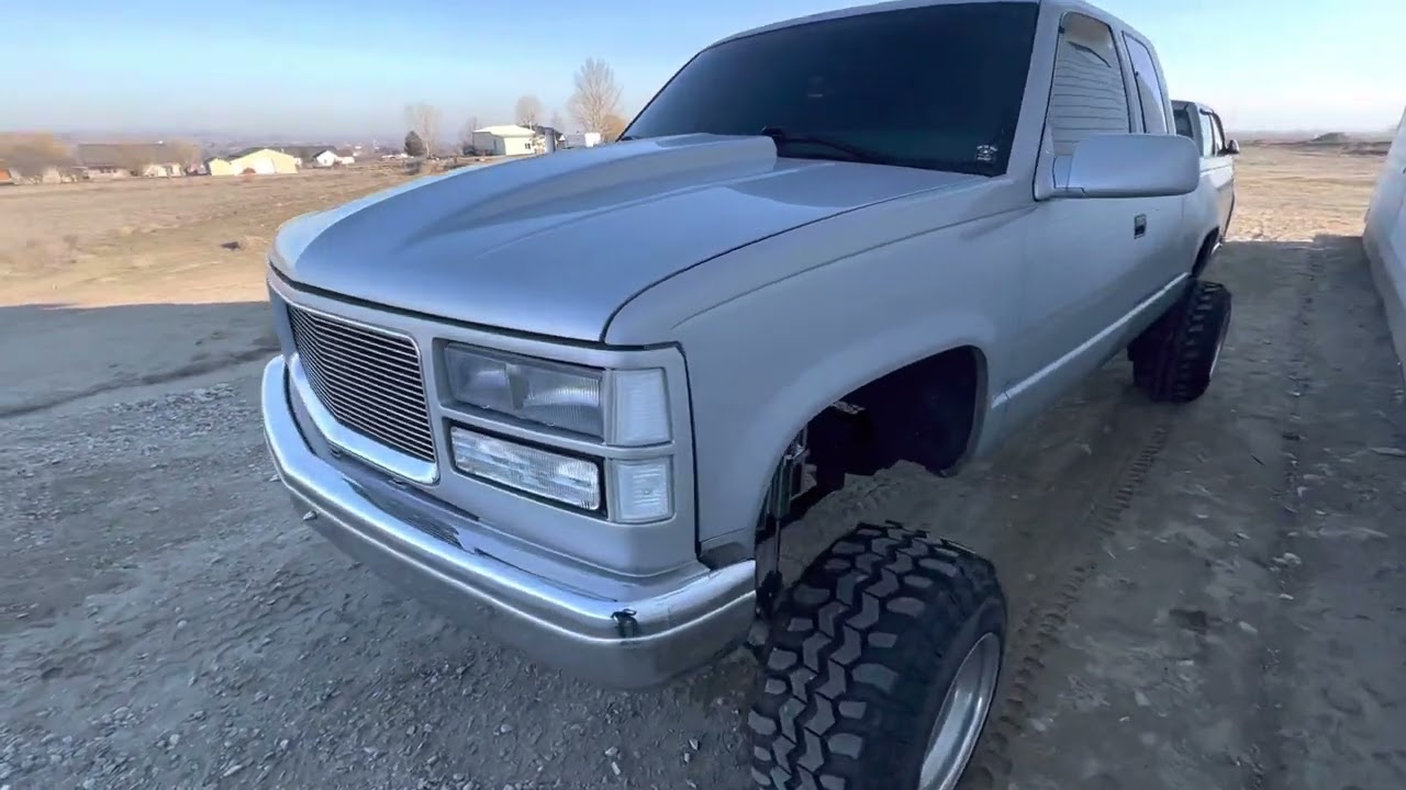 SAS OBS Chevy on 15x14 Welds! #OldschoolCencal - YouTube