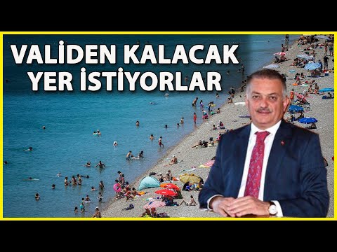 Antalya'da Otelde Yer Bulamayan Valiyi Arıyor