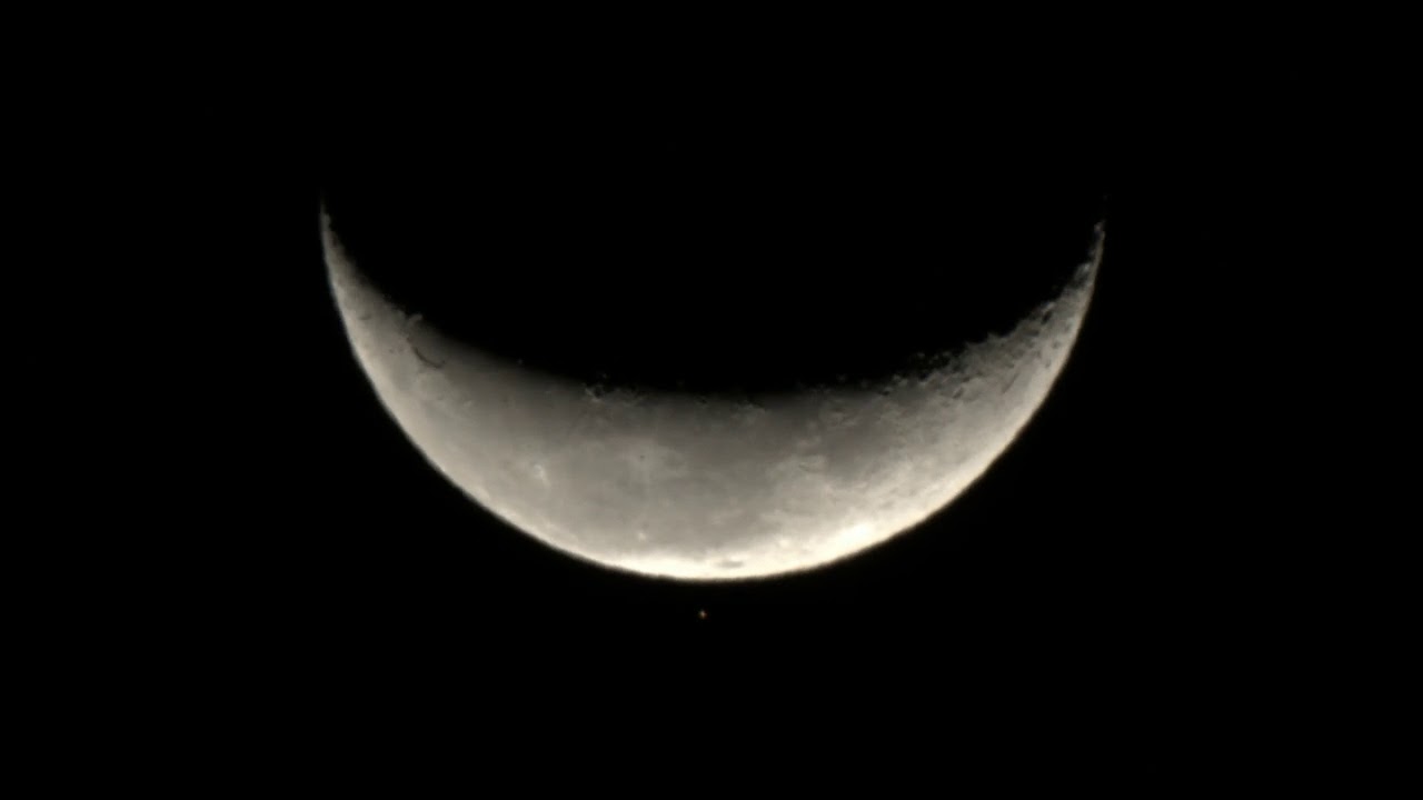 Lunar Occultation of Mars time-lapse 2/18/2020 - YouTube