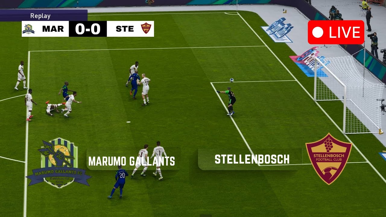 🔴LIVE : Marumo Gallants vs Stellenbosch Live | South African Telkom ...