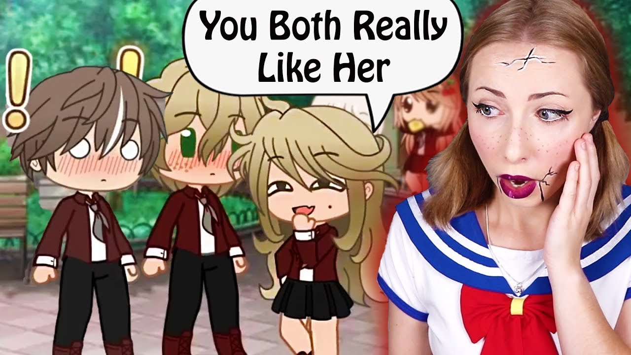 THE RED DRESS GIRL... Gacha - YouTube