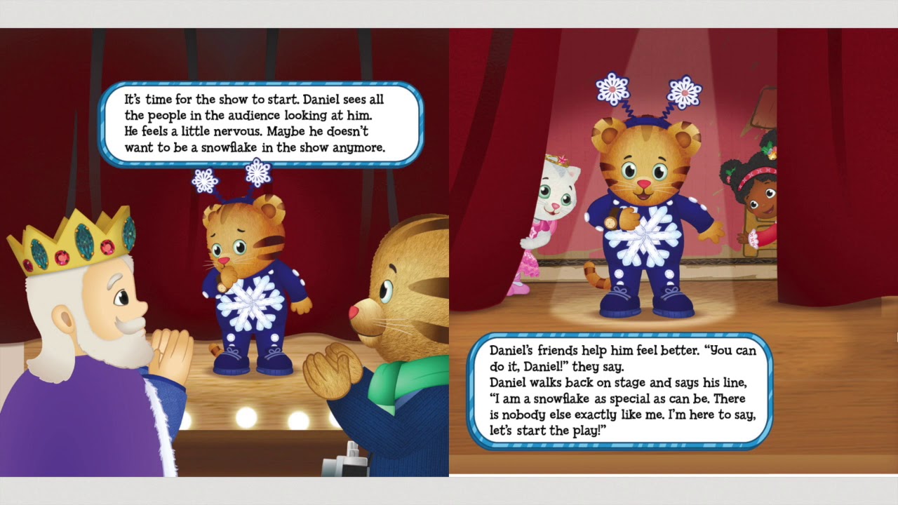 Daniel Tiger's Snowflake Day (Craft) - YouTube