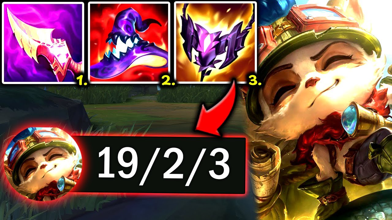 TEEMO TOP IS NOW TAKING OVER THE ENTIRE GAME (BROKEN) - S14 TEEMO ...