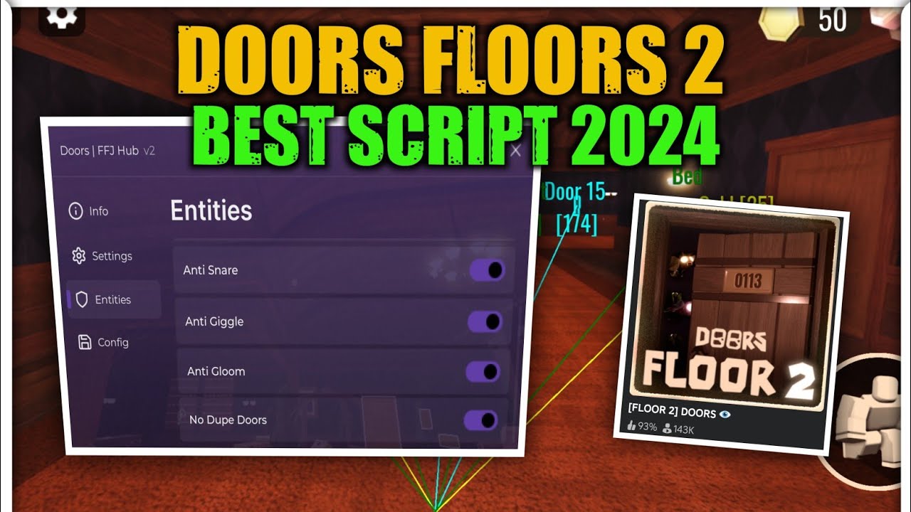 Roblox Doors Floor 2 Script Update Showcase | Mobile & Pc (2024) - YouTube