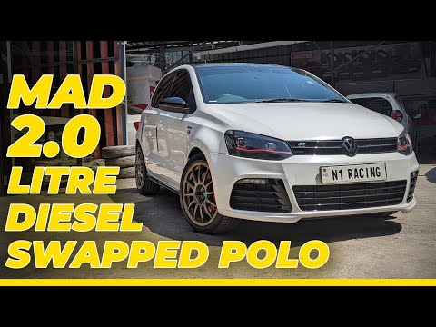 These guys swapped the Volkswagen Polo with a 2.0 litre TDI engine!