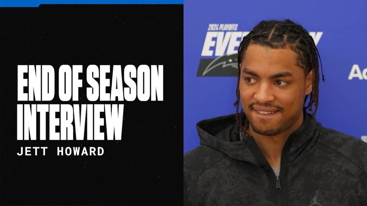 END OF SEASON INTERVIEW: JETT HOWARD - YouTube