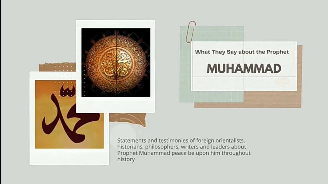 What They Say about the Prophet MUHAMMAD - YouTube