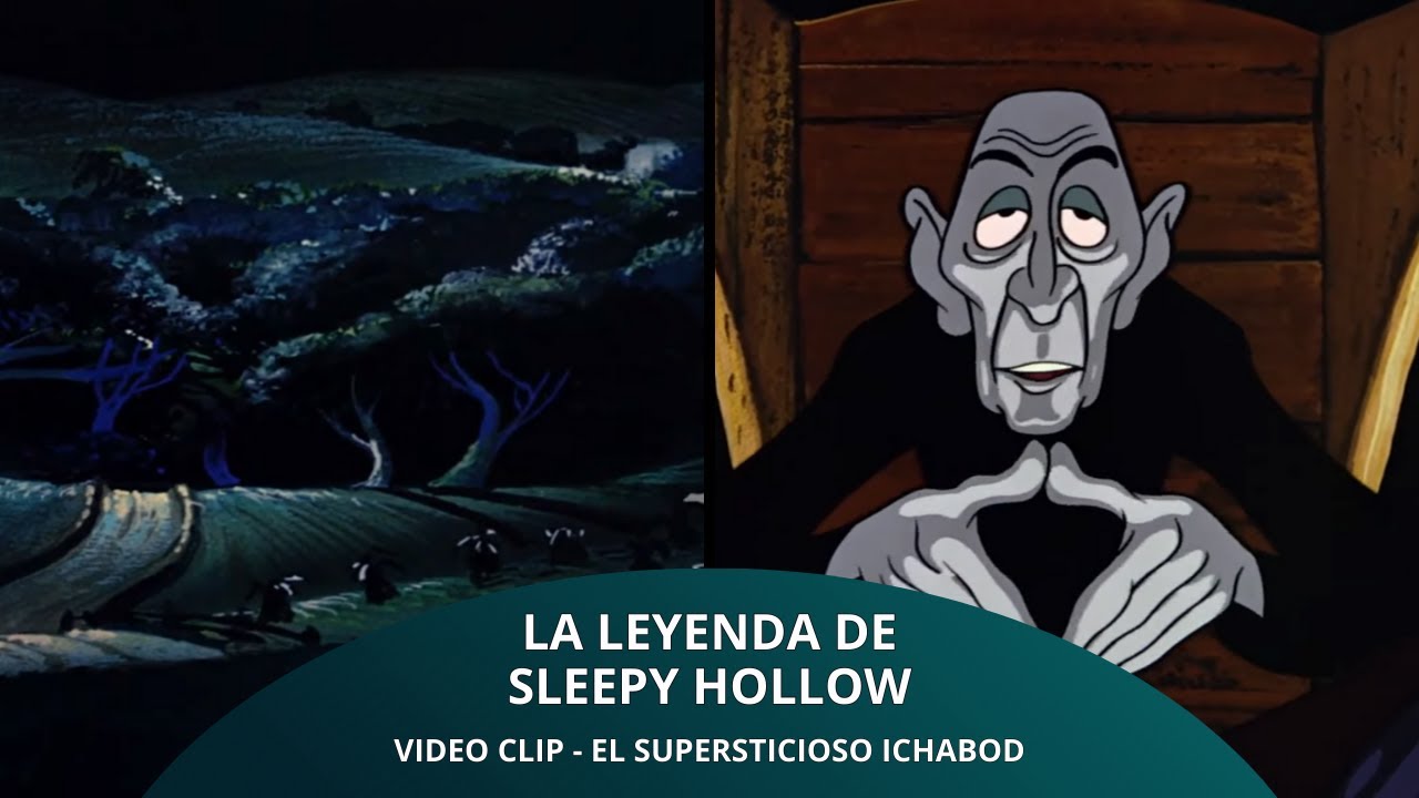 La Leyenda de Sleepy Hollow | El Supersticioso Ichabod | Clip de Walt ...