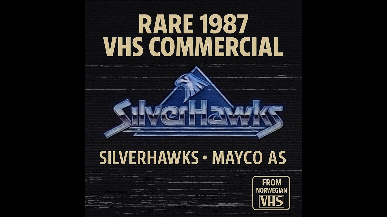 Rare 1987 VHS Commercial: Silverhawks! - YouTube