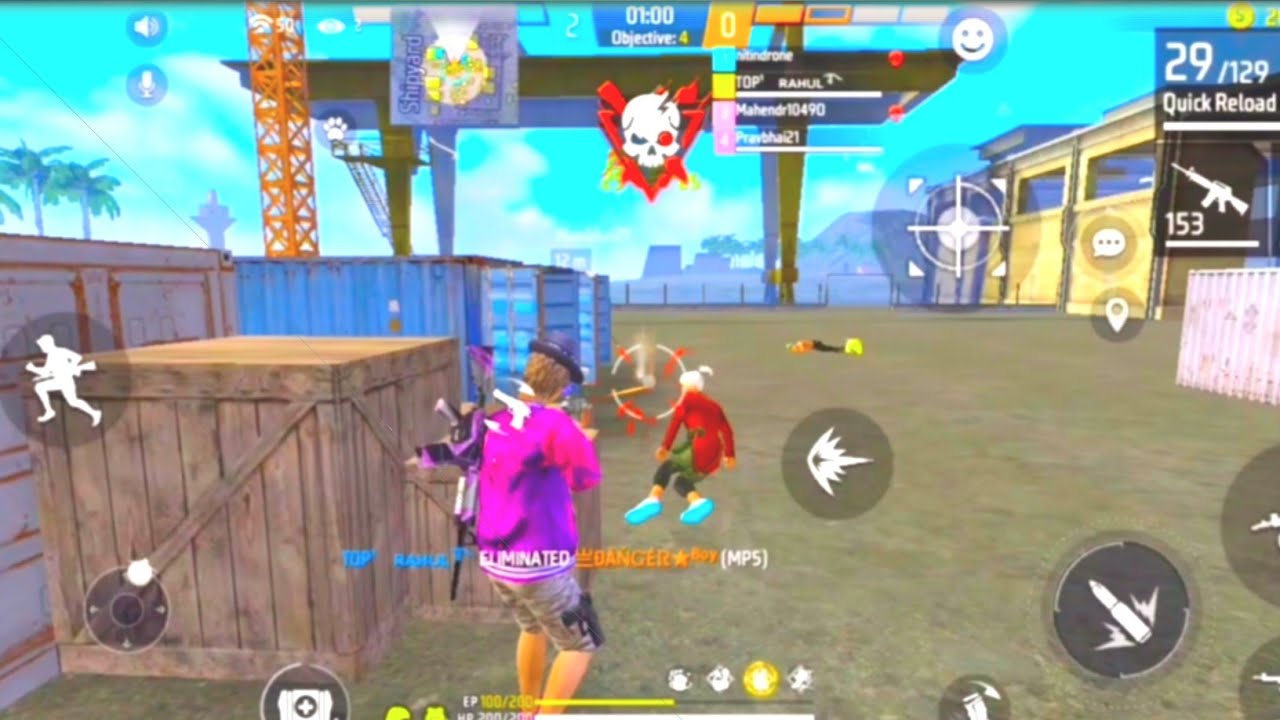 free fire cs ranked 🥀 cs rank push gameplay 🥀 clash squad ranked 💥 op ...