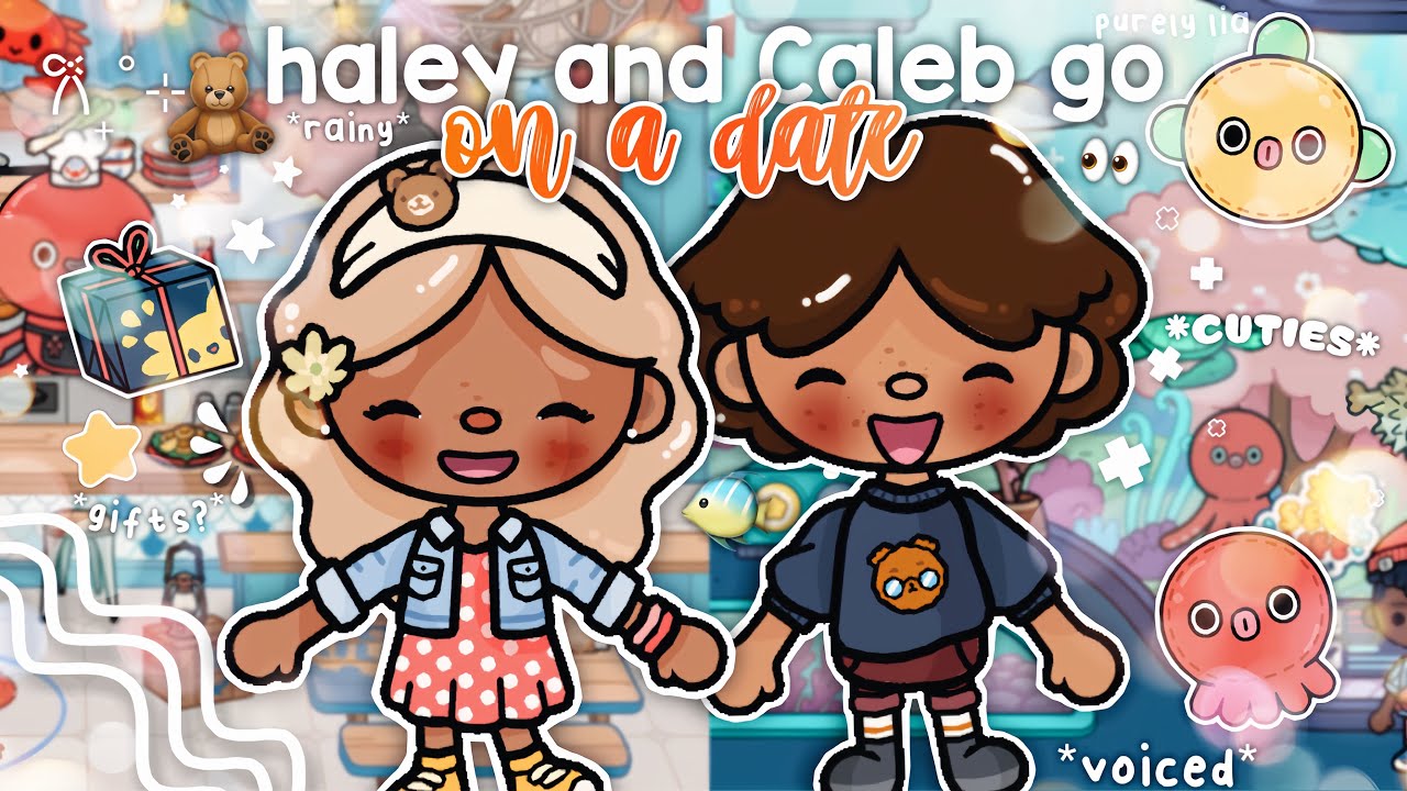 Hailey and Caleb *farmers boy* GO ON A DATE?! 🐠💖🥺 || *VOICED* 📢 || Toca ...
