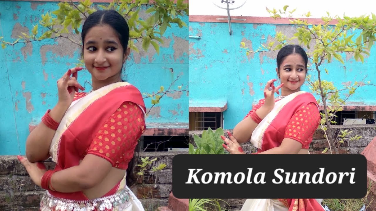 KOMOLA - Ankita Bhattacharya | Sayantica Shaw | Dance Cover | Bengali ...