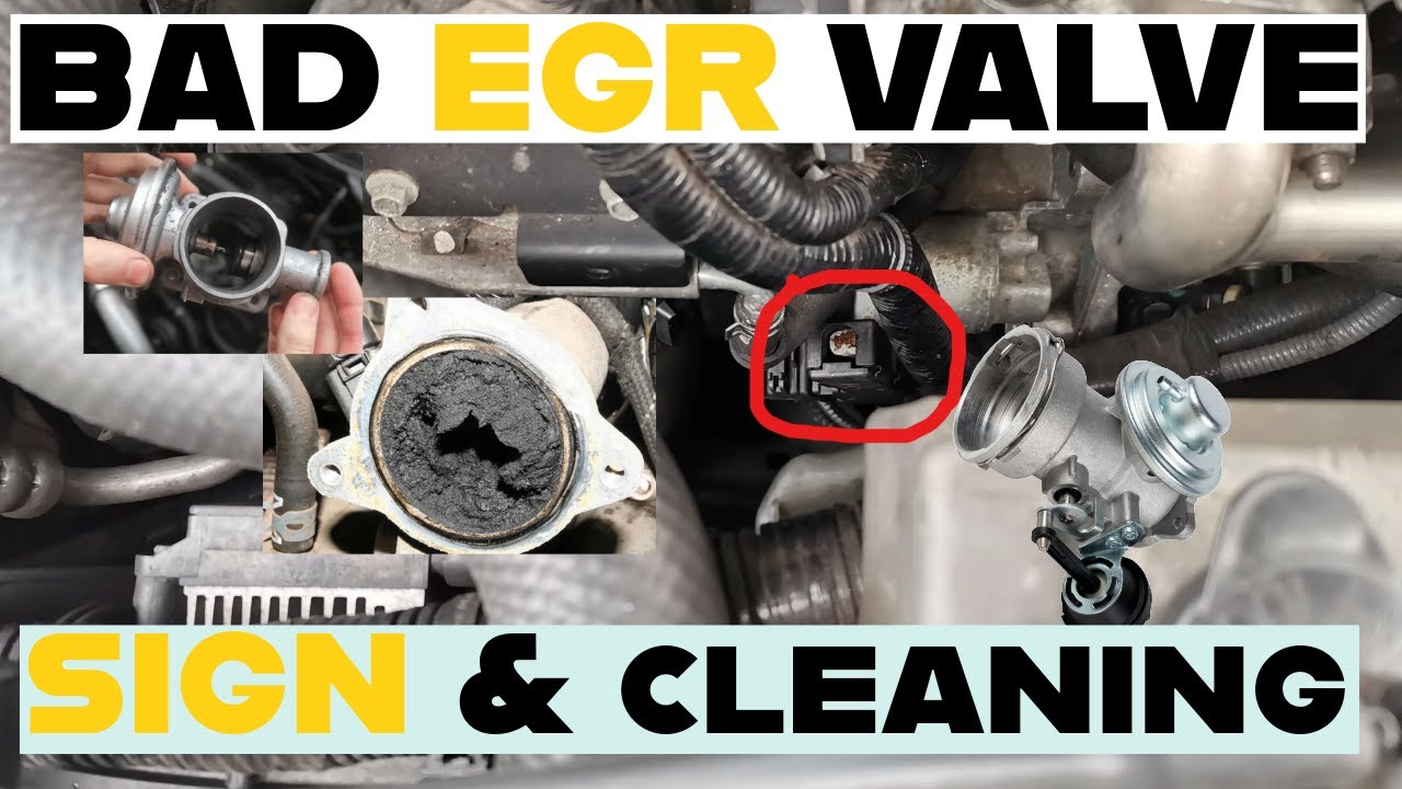 Signs of a Bad EGR Valve Causes & EGR VALVE Cleaning: - YouTube