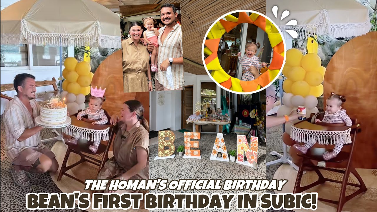 BEAN'S OFFICIAL FIRST BIRTHDAY IN MANGROVE SUBIC BAY 😍 PRESENT ANG MGA ...