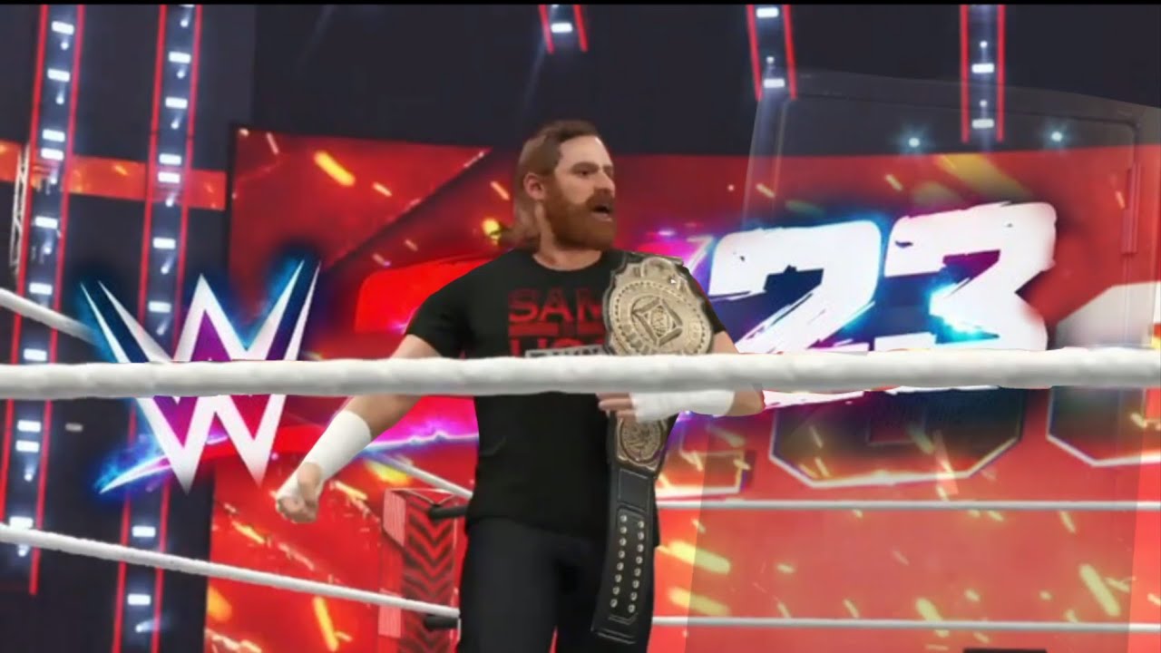 THE LOCK MAKES HIS DEBUT ON RAW FOR THE IC TITLE!! WWE 2K23 MyRise ...