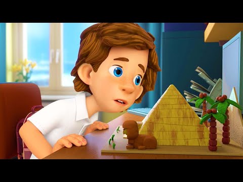 Bauen Sie eine Pyramide! | Die Fixies | Cartoons für Kinder