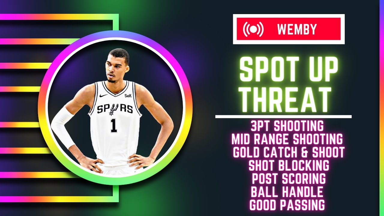 CHEAT CODE VICTOR WEMBANYAMA BUILD FOR NBA 2K24 NEXT GEN - YouTube