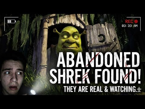 Shrek Characters Left Behind in Creepy Abandoned House - YouTube