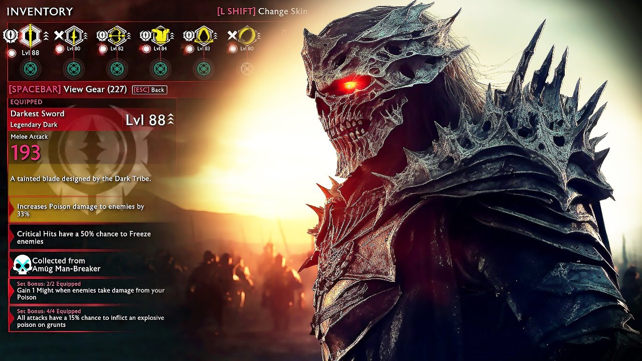 BATTLE WITH THE MOST COOL AND UNIQUE ORCS IN MORDOR!! SHADOW OF WAR ...