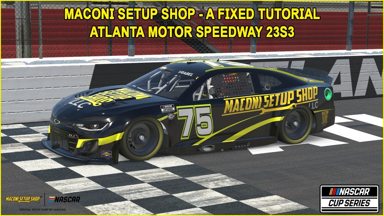 iRacing Fixed NASCAR Series Tutorial: A Fixed Next Gen Atlanta 23S3 ...