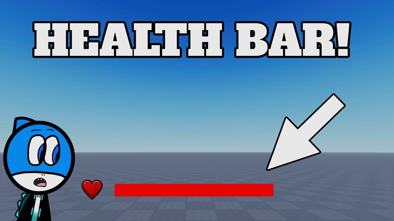 How to Make a Health Bar! (Like Forsaken in Roblox) - YouTube