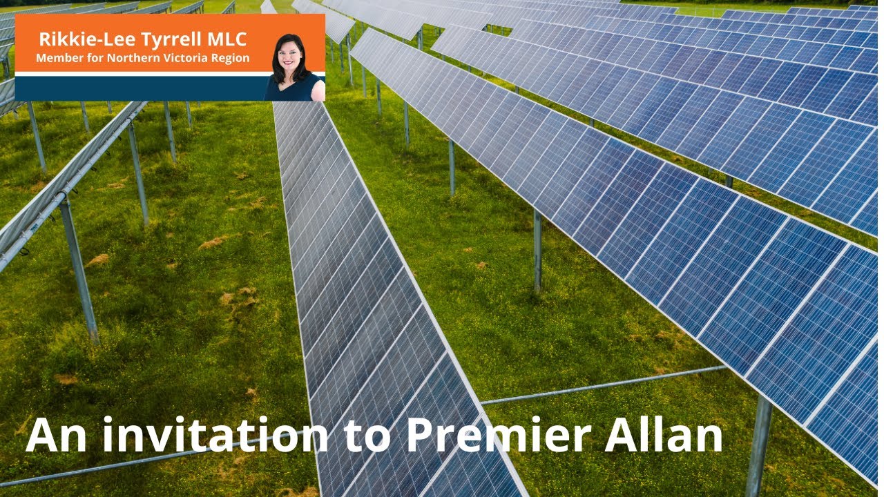 An invitation to Premier Allan - YouTube