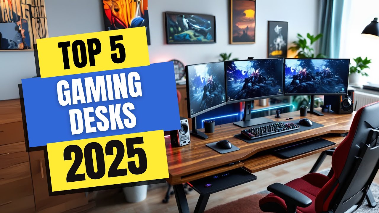 Best Gaming Desks 2025 - Watch This Before You Decide to Buy! - YouTube