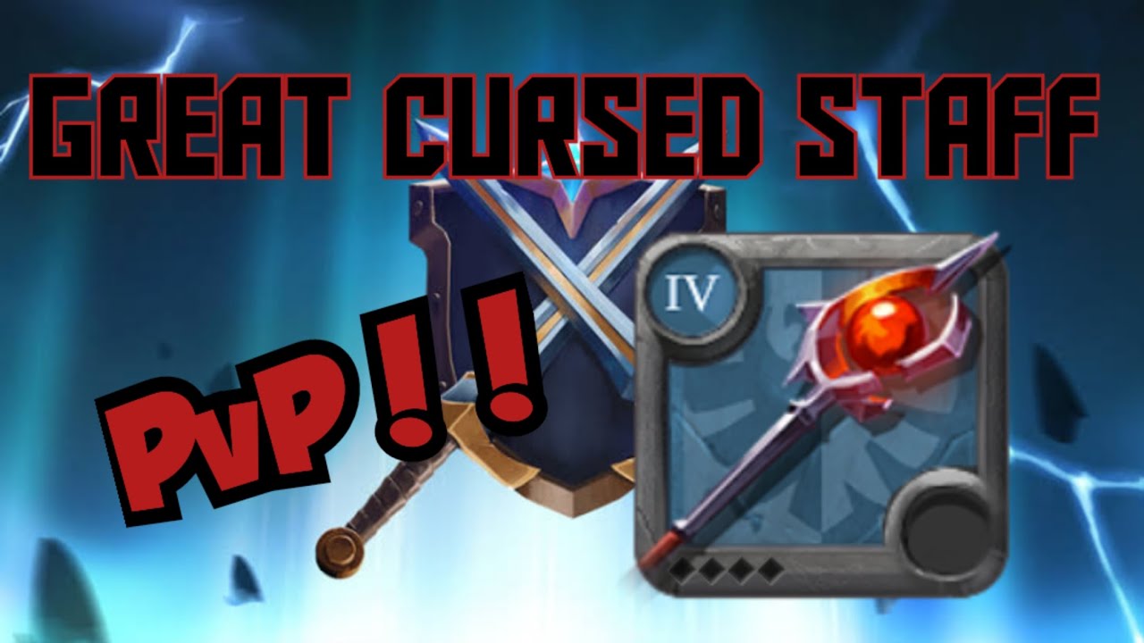 Great Cursed Staff PVP | Crystal Arena | Albion Online - YouTube