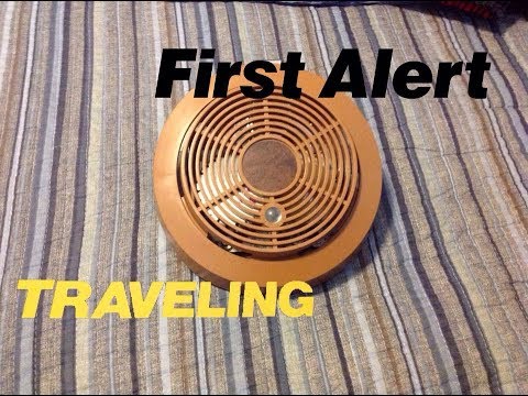First Alert SA79TA Travel Smoke Detector - YouTube