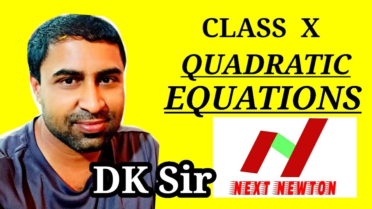 Quadratic Equations Part 2 of 3 - YouTube