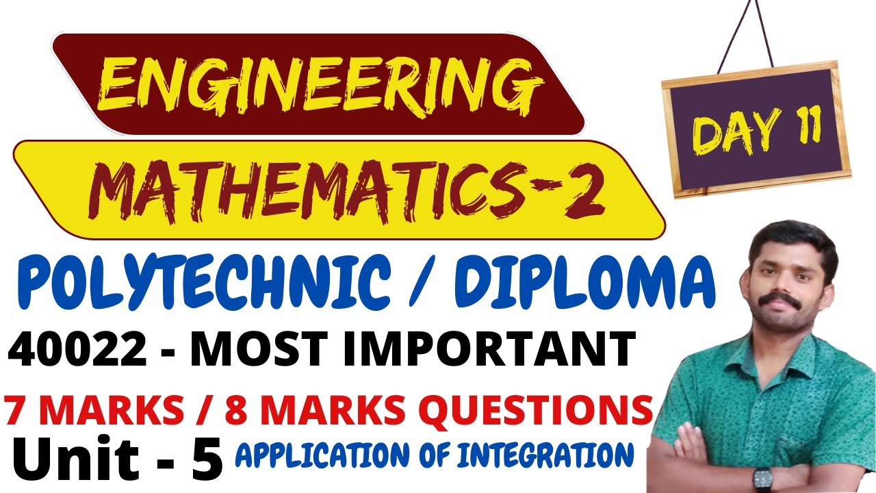Engineering Mathematics 2 | Polytechnic 2nd Semester | Day 11 ...