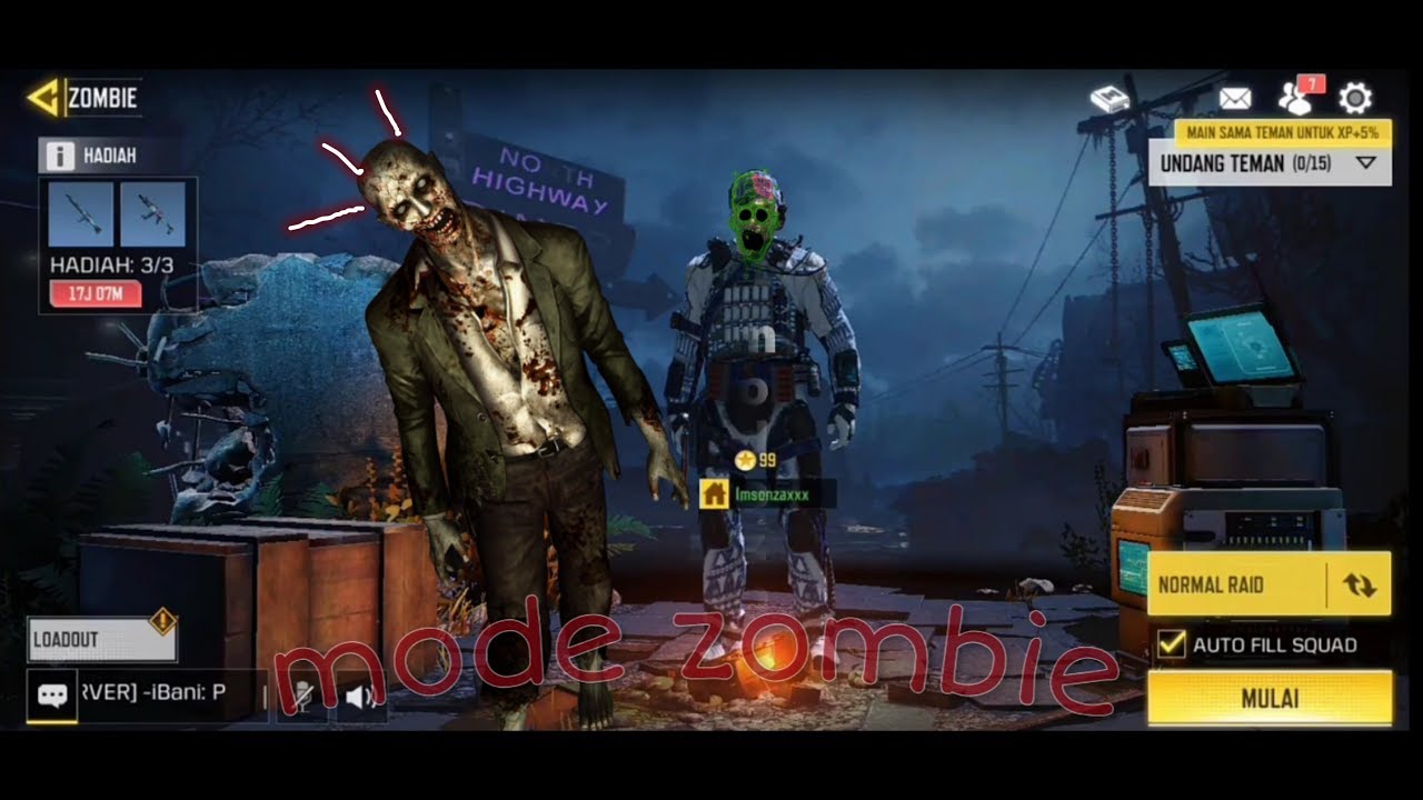 CODM mode zombie season 2 #part1 - YouTube