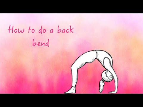 how to do a backbend easy - YouTube