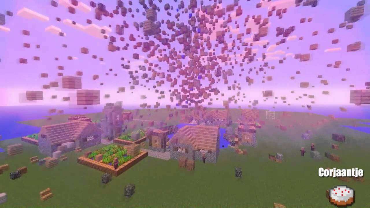 Minecraft (BOOM) NPC Village And Nova-Bomb - YouTube
