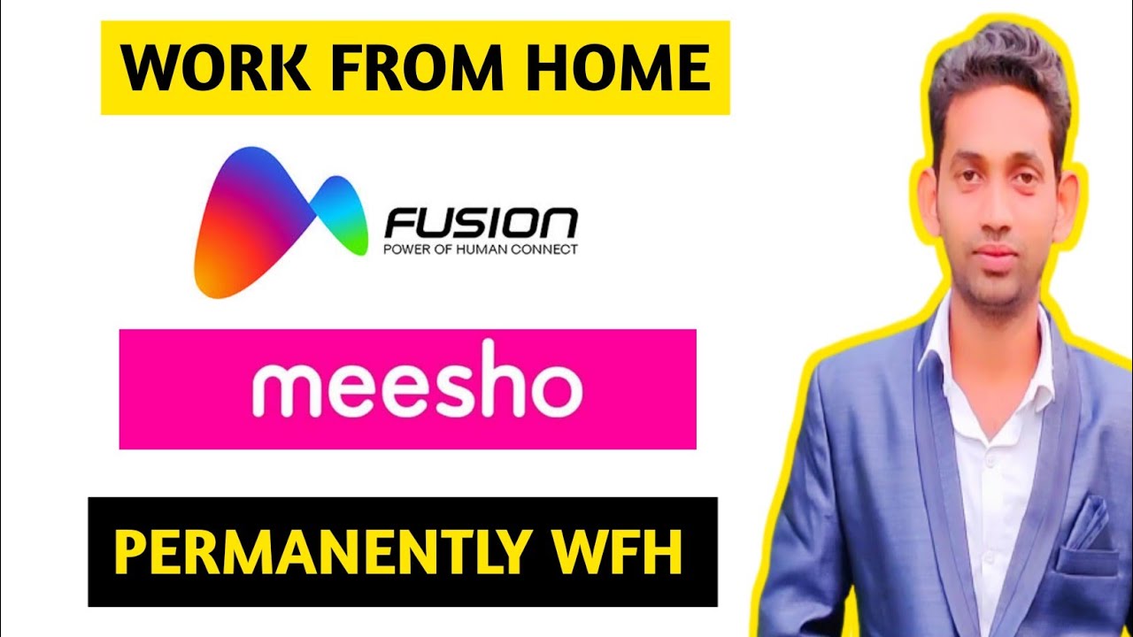 Permanently Work From Home Jobs || Fusion BPO || Meesho Process ...