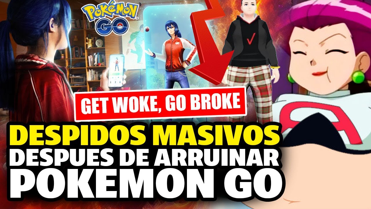 DESPIDEN a quienes ARRUINARON los avatares de Pokémon Go! Get WOKE, go ...