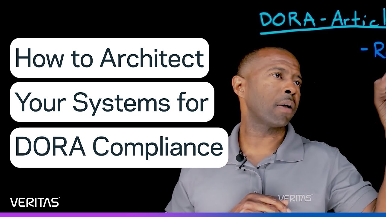 How to Architect Your Systems for DORA Compliance‌ - YouTube
