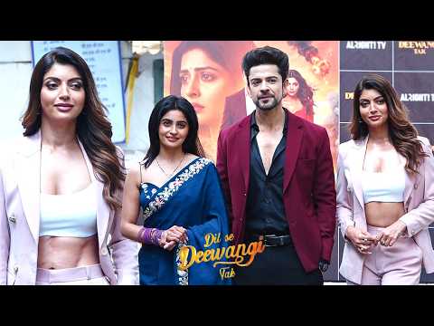 Yukti Kapoor,Akanksha Puri,Piyush Sahdev Promoting Their Upcoming Show 'Dil Se Deewangi Tak'