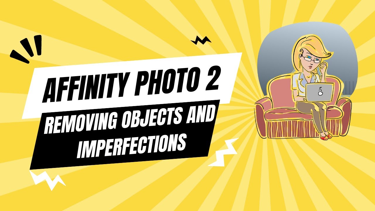 Removing Objects and Imperfections using Affinity Photo 2 - YouTube