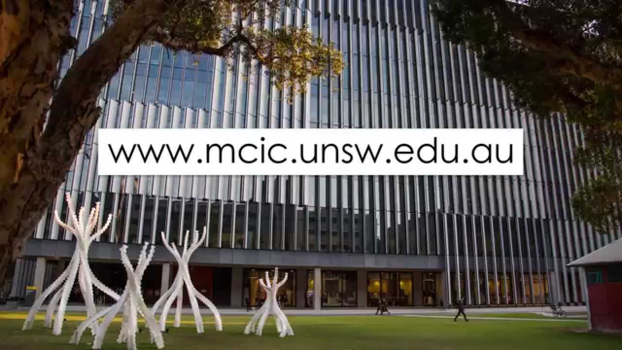 Check out the MCIC at UNSW and find a better way - YouTube