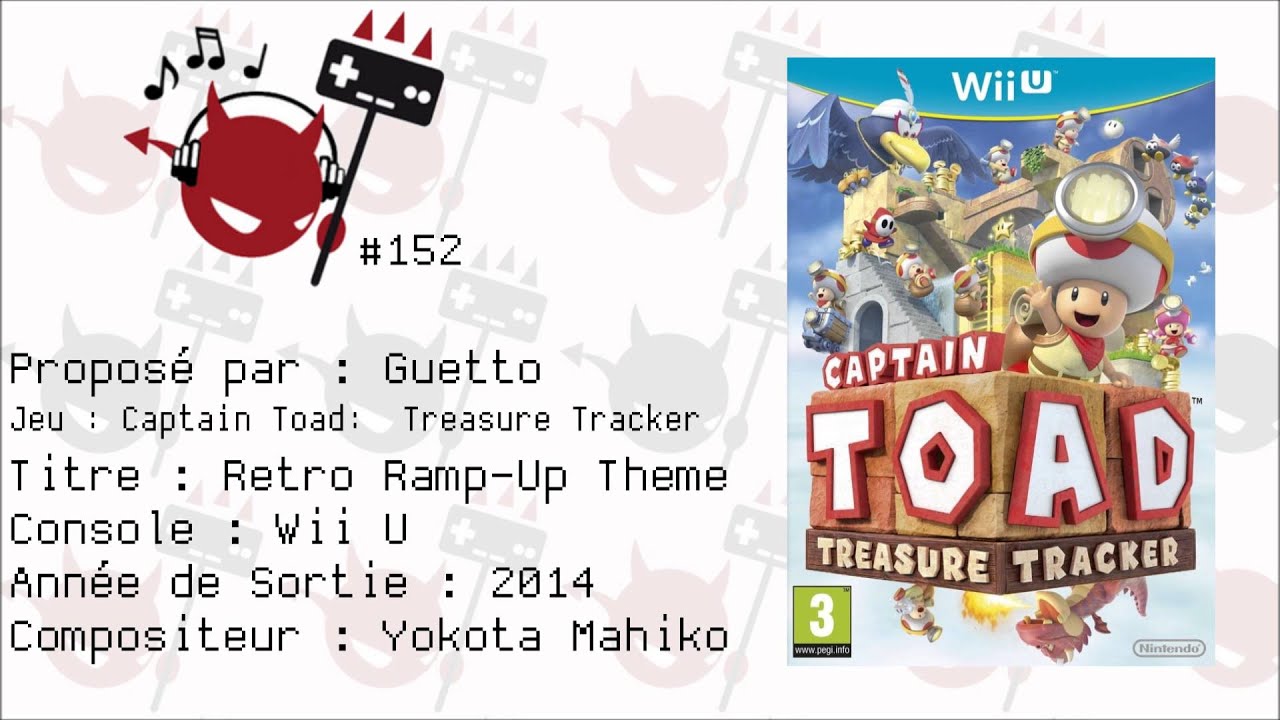 Pad&Retrodio#152 - Captain Toad: Treasure Tracker - Retro Ramp-Up Theme ...
