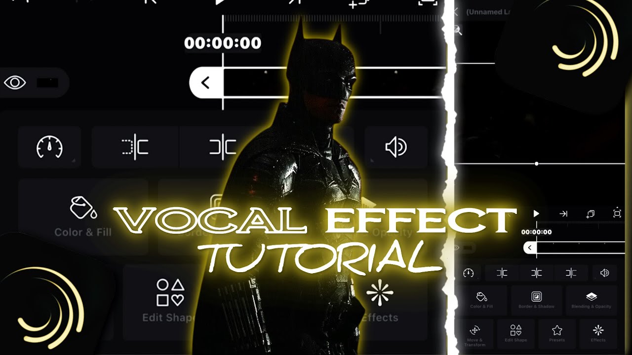 ae like vocal effect tutorial on mobile - YouTube