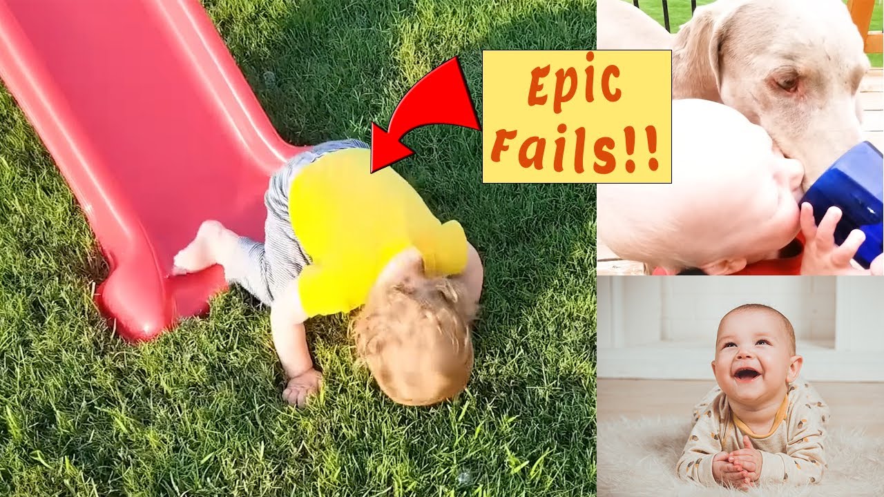 Funny baby fails that makes your day!! - YouTube