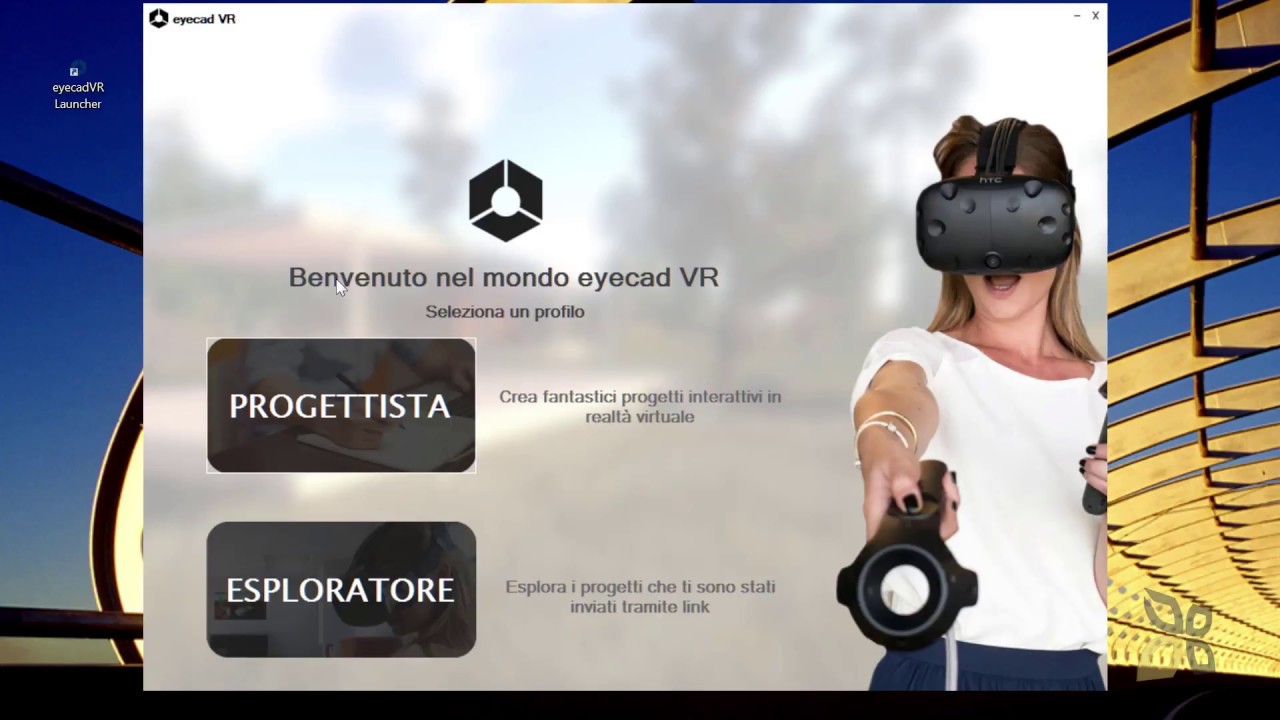 Videocorso Eyecad VR - Lezione 01 - Installazione e Lancio del Software ...