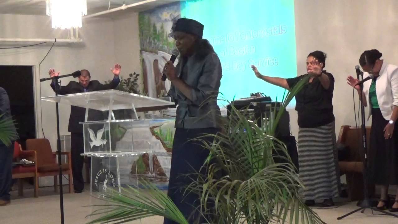 First Lady Charline Mack Delivering The Charge To Our Men On Father's ...
