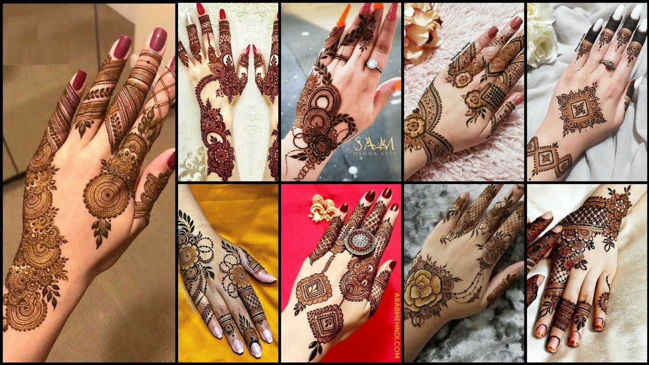 Top Trending New Stylish Mehandi Ka Design Dikha Do - YouTube