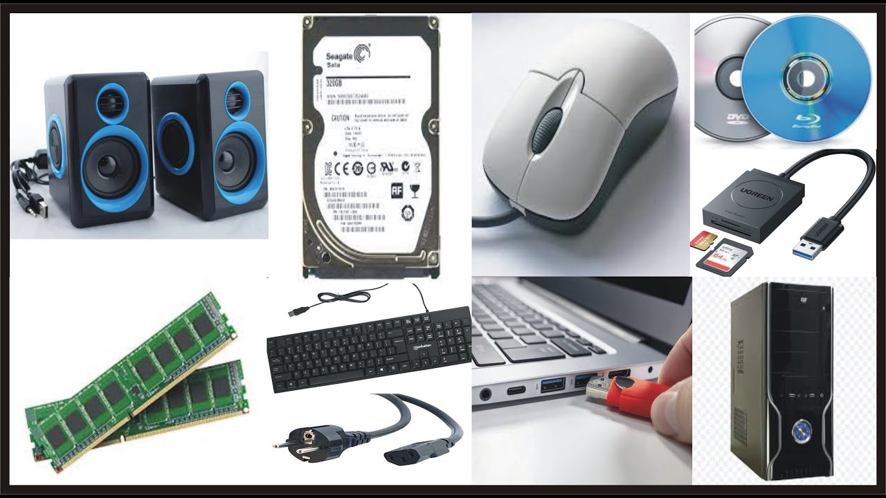 All Of Computer Parts In One Video - Computer Parts With Picture - YouTube