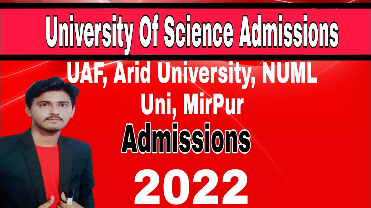 UAF |Arid University |NUML Uni |MirPur University Of Science Admissions ...
