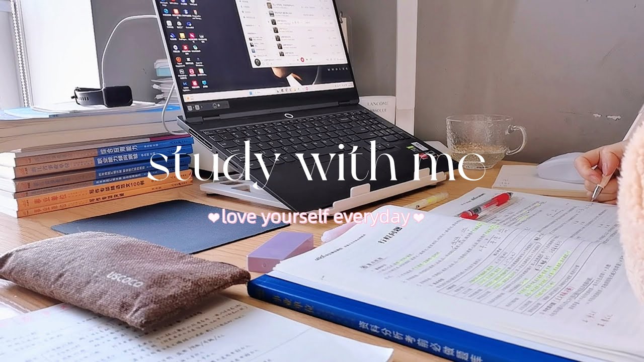 study with me｜1h学习陪伴｜study at home｜居家学习｜轻音乐｜学习纯享 - YouTube