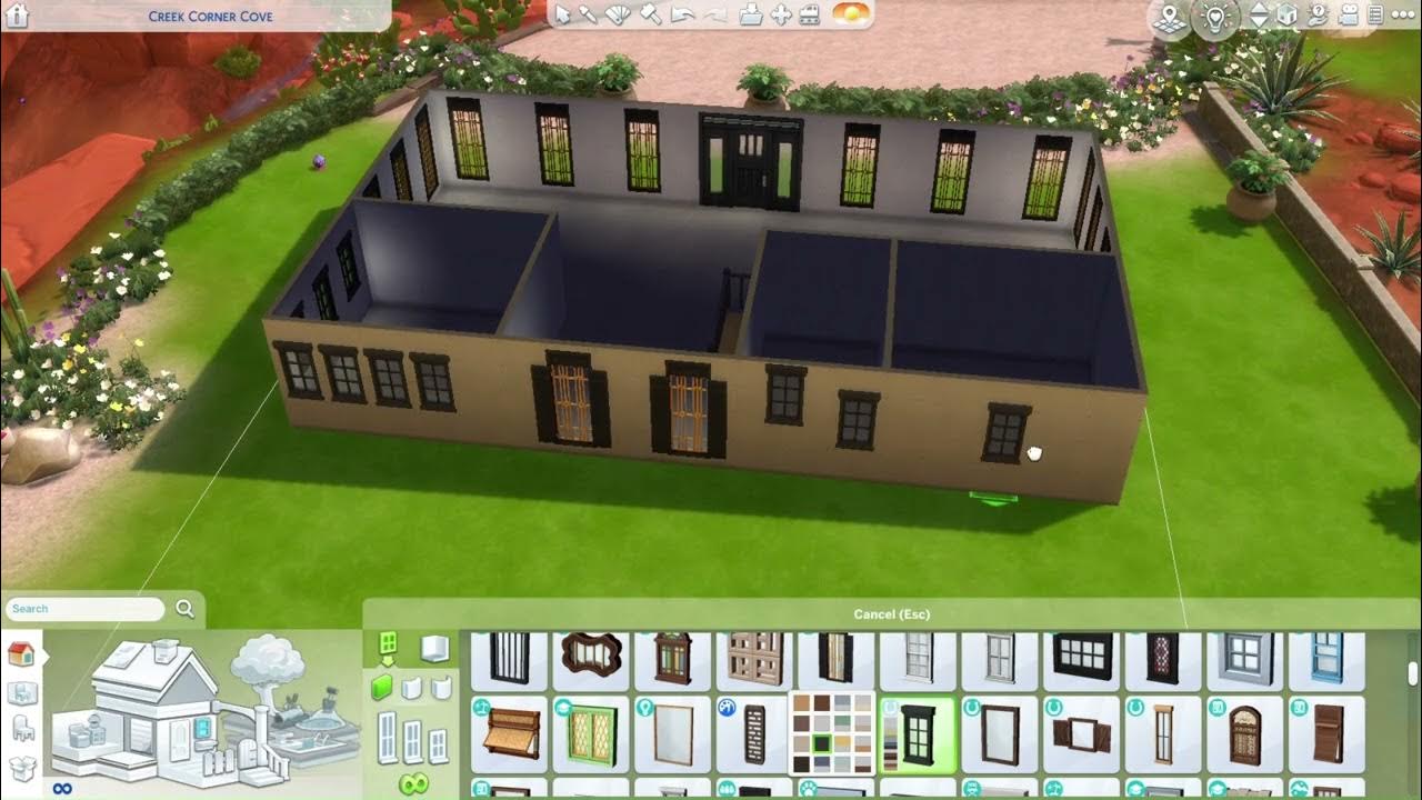 Strangerville House // The Sims 4 Speed Building - YouTube